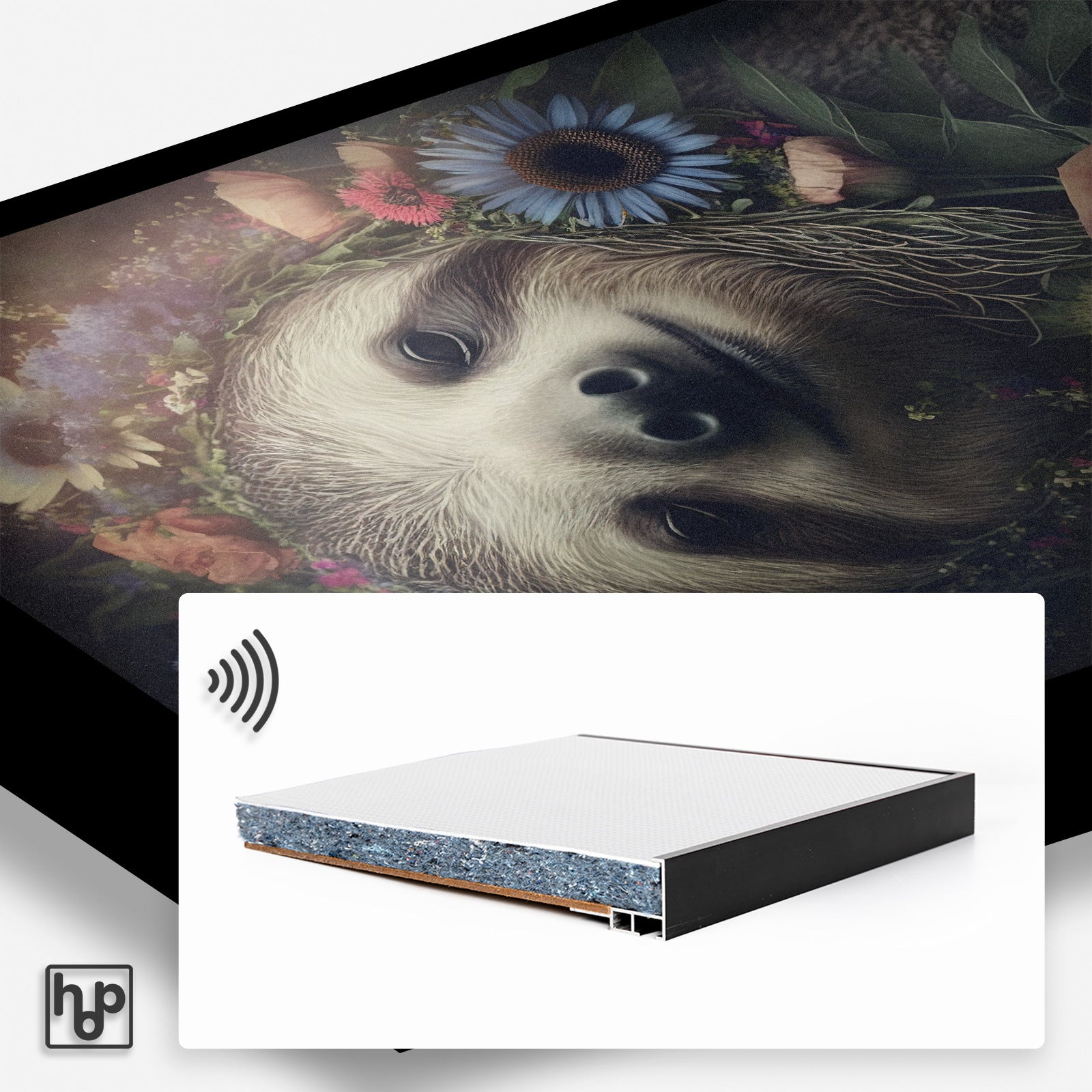 Sloth · Akoestisch paneel – House of Posters