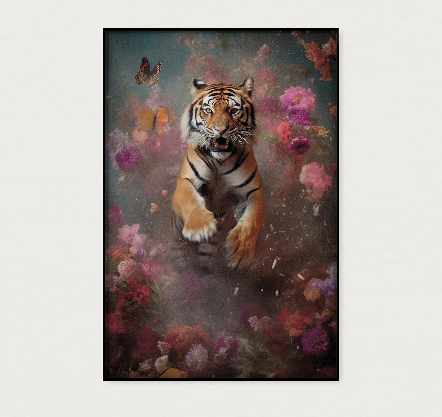 Leaping Tiger · Akoestisch paneel – House of Posters